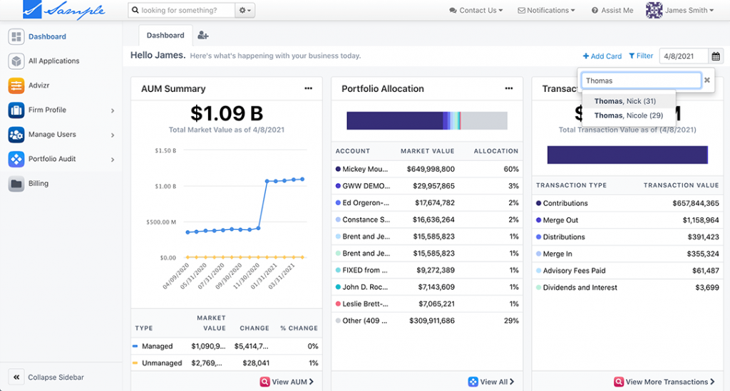 Orion Connect | Orion Advisor Tech